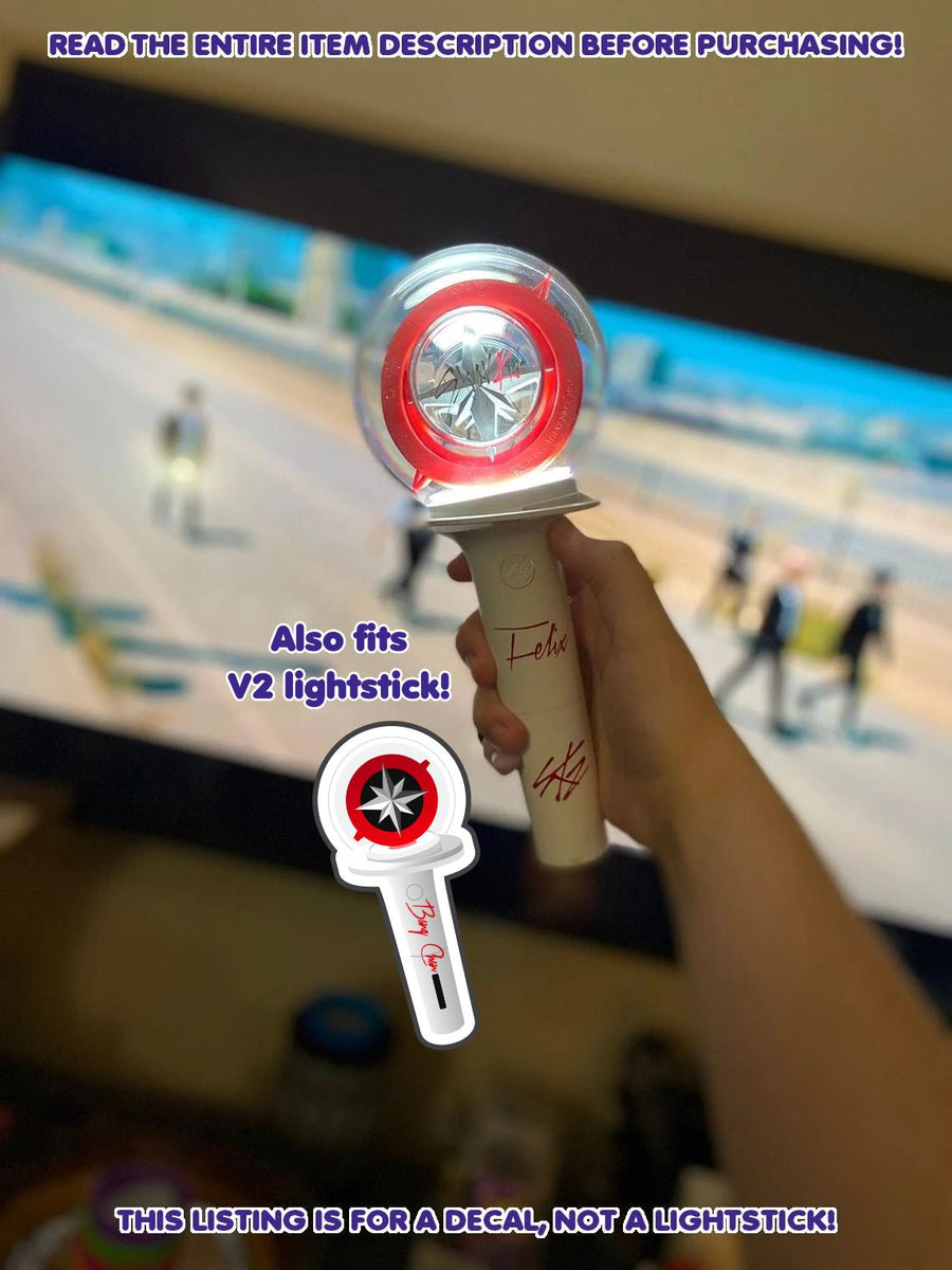 Stray Kids Lightstick Decals | DECAL ONLY – GGVinyls